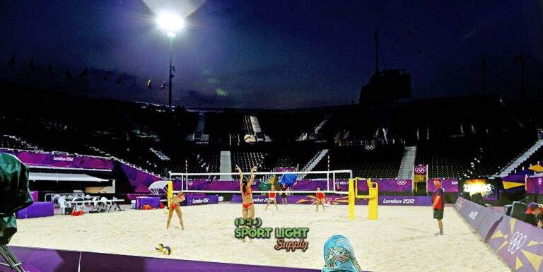 Designing & Laying Out Beach Volleyball Court Lighting with LED ...